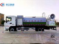 China Shacman 4x2 10000 Liters Dust Suppression Water Tank Truck Euro 5 245hp for sale