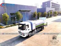 China Shacman 4x2 10000 Liters Dust Suppression Water Tank Truck Euro 5 245hp for sale