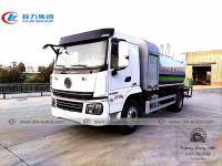 China Shacman 4x2 10000 Liters Dust Suppression Water Tank Truck Euro 5 245hp for sale