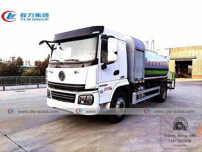 China Shacman 4x2 10000 Liters Dust Suppression Water Tank Truck Euro 5 245hp for sale