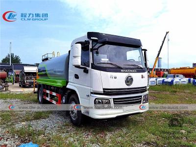 China Shacman 4x2 15000L Water Spraying Truck Q235 Carbon Steel Tank 240HP for sale