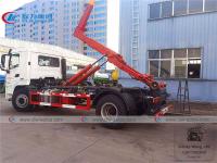 China Shacman 10 Ton Hydraulic Hooklift Garbage Truck 10000L Container 190HP for sale