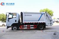China Shacman L3000 4x2 8000 Liters Compactor Garbage Truck Cummins 190HP Euro 3 for sale