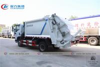 China Shacman L3000 4x2 8000 Liters Compactor Garbage Truck Cummins 190HP Euro 3 for sale