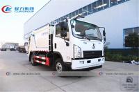 China Shacman L3000 4x2 8000 Liters Compactor Garbage Truck Cummins 190HP Euro 3 for sale