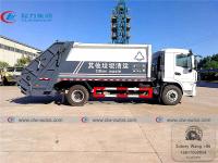 China Shacman L3000 4x2 14000 Liters Garbage Compactor Truck Cummins 240HP Euro 3 for sale