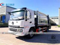 China Shacman L3000 4x2 14000 Liters Garbage Compactor Truck Cummins 240HP Euro 3 for sale