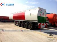 China 4 Axle 65000L Fuel Tanker Semi Trailer 45T 50T 55T Diesel Gasoline Transport for sale
