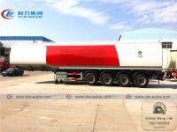 China 4 Axle 65000L Fuel Tanker Semi Trailer 45T 50T 55T Diesel Gasoline Transport for sale