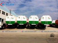 China 4 Axle 65000L Fuel Tanker Semi Trailer 45T 50T 55T Diesel Gasoline Transport for sale