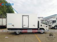 China JMC 4x2 LHD 5T Refrigerator Freezer Truck with 115HP Diesel Engine and -18°C Cooling Capacity for sale