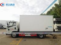 China JMC 4x2 LHD 5T Refrigerator Freezer Truck with 115HP Diesel Engine and -18°C Cooling Capacity for sale