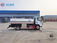 China Dongfeng 5 Ton 304 Stainless Steel Drinking Water Truck 5000 Liters LHD 4x2 for sale