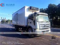 China FOTON 4x2 LHD RHD 10 Ton Refrigerated Box Truck 8995mm Length 210HP Diesel for sale