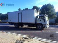 China FOTON 4x2 LHD RHD 10 Ton Refrigerated Box Truck 8995mm Length 210HP Diesel for sale