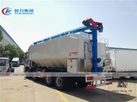 China Sanhuan 8x4 40m3 Electric Auger Discharge Bulk Feed Truck Cummins 315HP for sale