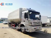 China Sanhuan 8x4 40m3 Electric Auger Discharge Bulk Feed Truck Cummins 315HP for sale