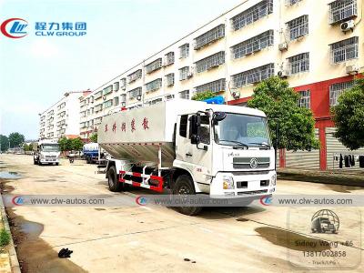 China Dongfeng Tianjin Kinrun 4x2 18cbm Bulk Feed Delivery Truck 180hp 380V for sale