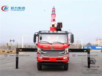 China Dongfeng 5T 6.3T 8T Truck Mounted Crane with 4 Stage Telescopic Arm for sale