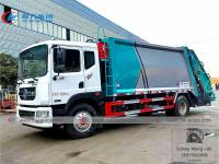 China Dongfeng Duolicar D9 16-18cbm Compressed Garbage Truck 230hp Diesel for sale