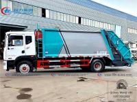 China Dongfeng Duolicar D9 16-18cbm Compressed Garbage Truck 230hp Diesel for sale