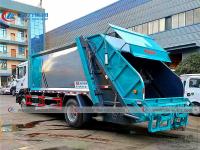 China Dongfeng Duolicar D9 16-18cbm Compressed Garbage Truck 230hp Diesel for sale