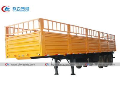 China 3 Axle 45T 50T 60T 40ft Warehouse Cargo Fence Semi Trailer for Heavy Haul for sale
