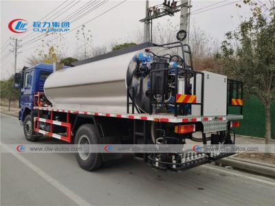 China Shacan 10 Ton Asphalt Bitumen Distributor Truck 266HP for Road Construction for sale