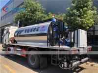 China FAW J6P 12 Ton Asphalt Distributor Truck 10m3 10000L for Road Construction for sale