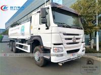 China Sinotruk Howo 20000L Water Tank Truck LHD 20m3 Water Sprinkler Bowser for Africa Middle East for sale