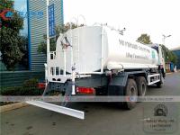 China Sinotruk Howo 20000L Water Tank Truck LHD 20m3 Water Sprinkler Bowser for Africa Middle East for sale