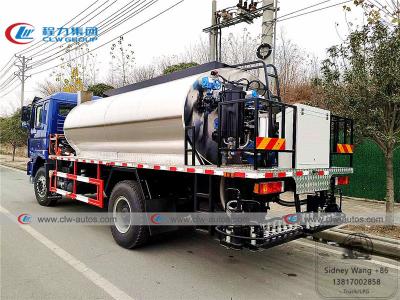 China Shacman 4x2 10000 Liters Bitumen Spreader Truck with 140KW Engine and 4.5-6m Spraying Width for sale