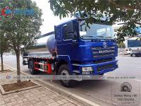 China Shacman 4x2 10000 Liters Bitumen Spreader Truck with 140KW Engine and 4.5-6m Spraying Width for sale