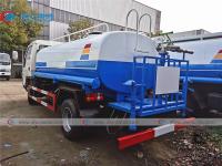 China Foton 4x2 5cbm Water Sprinkler Truck 5000 Liters Left Hand Drive Diesel for sale