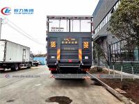China FOTON Auhawk 4x2 10T Refrigerator Van Truck - 6600×2435×2500mm Freezer Box - 220HP Diesel Engine for sale