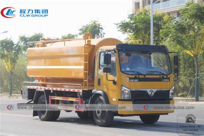 China Dongfeng Furuicar 3000L Water Tank 5000L Sewage Vacuum Suction Truck 4x2 for sale