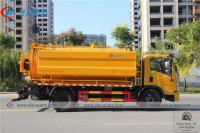 China Dongfeng Furuicar 3000L Water Tank 5000L Sewage Vacuum Suction Truck 4x2 for sale