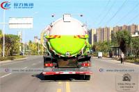 China Dongfeng Kinrun 4x2 12000L Vacuum Suction Septic Tank Truck 210HP Cummins for sale