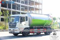 China Dongfeng Kinrun 4x2 12000L Vacuum Suction Septic Tank Truck 210HP Cummins for sale