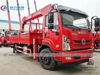 China Dongfeng 5 Ton 8 Ton Hydraulic Telescopic Boom XCMG Crane Truck 4x2 200HP for sale