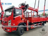 China Dongfeng 5 Ton 8 Ton Hydraulic Telescopic Boom XCMG Crane Truck 4x2 200HP for sale