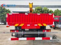 China Shacman M3000 8x4 16 Ton Truck Mounted Telescopic Crane with 4 Stage Straight Arm for sale