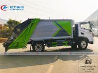 China Dongfeng Huashen 4x2 9cbm Garbage Compactor Truck 140hp Sanitation Waste Removal for sale