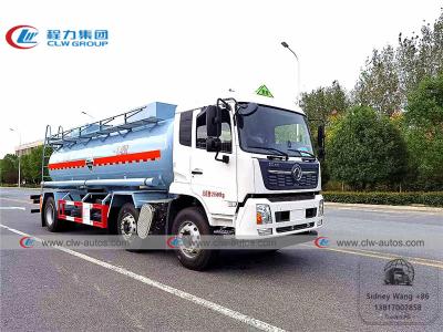China Dongfeng Kinrun 6x2 15cbm Chemical Tanker Truck for Hydrochloric Acid Transport for sale