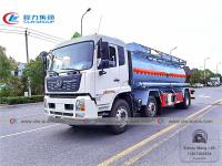 China Dongfeng Kinrun 6x2 15cbm Chemical Tanker Truck for Hydrochloric Acid Transport for sale