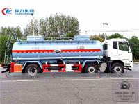 China Dongfeng Kinrun 6x2 15cbm Chemical Tanker Truck for Hydrochloric Acid Transport for sale