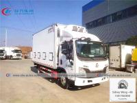 China Dongfeng 4x2 3 Ton Refrigerated Delivery Truck with Thermo King Unit for Livestock for sale