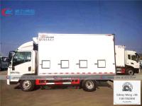 China Dongfeng 4x2 3 Ton Refrigerated Delivery Truck with Thermo King Unit for Livestock for sale