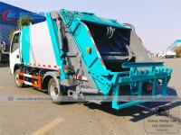 China KAMA 4x2 LHD 4500 Liters Garbage Compactor Truck Euro 5 Diesel for sale
