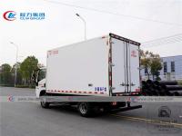 China Shacman 4x2 5 Ton Refrigerated Van Truck with Carrier Thermo King Freezer Unit 190HP for sale